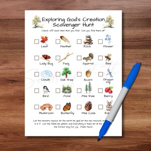 Days of Creation Bible Story Printables Bundle Sunday School Homeschool ...