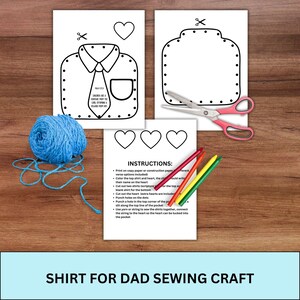Fathers Day Craft Bundle, Sunday School Printable Kids Bible Lesson ...