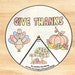 Give Thanks Coloring Wheel, Thanksgiving Printable Bible Activity ...