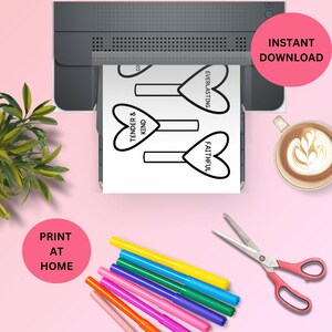 Christian Valentine’s Day Bible Lesson Craft Bundle, Religious Coloring ...