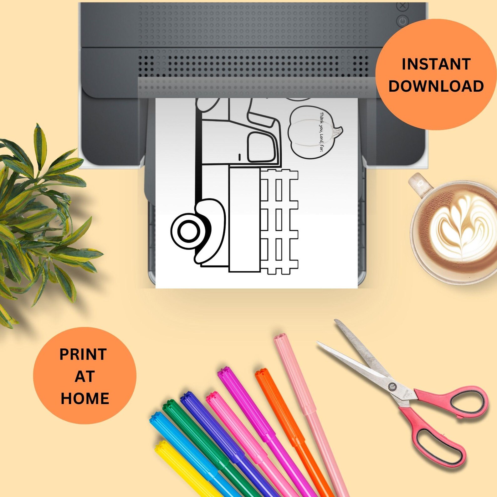 Thanksgiving Fall Harvest Bible Craft, Give Thanks Sunday School ...