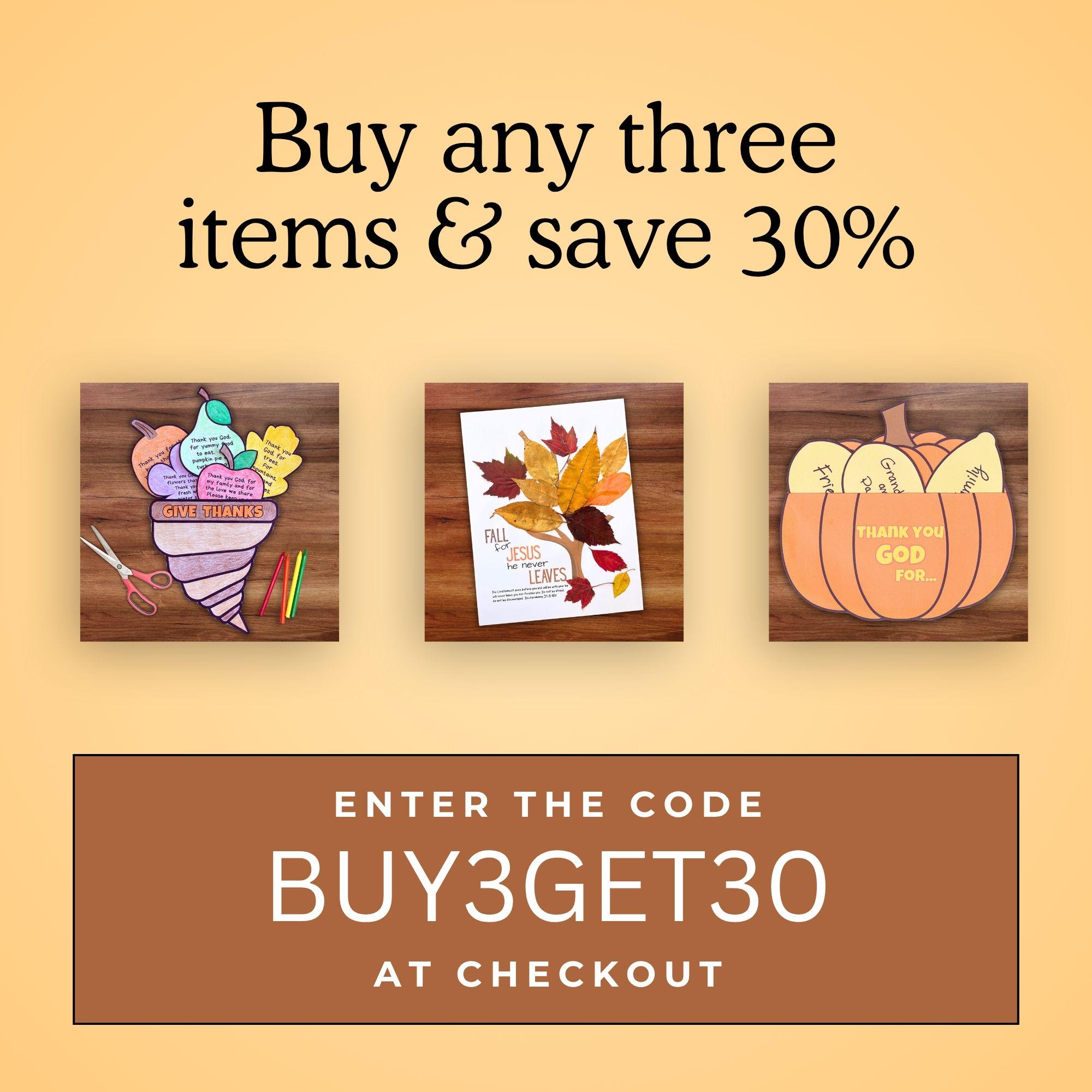 Thanksgiving Give Thanks Prayer Cornucopia Coloring Pocket Craft for ...
