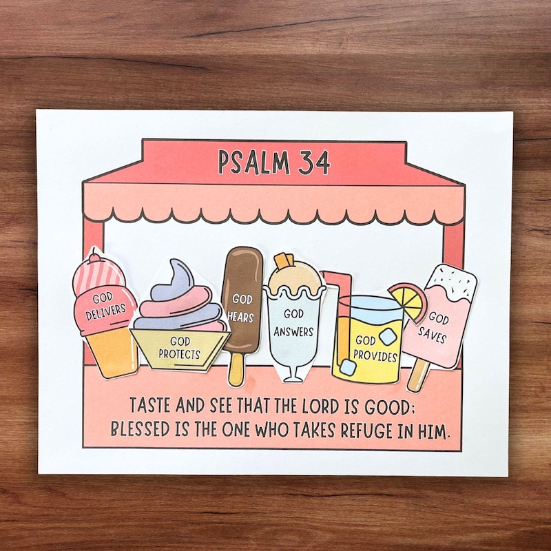 Psalm 34 - Etsy