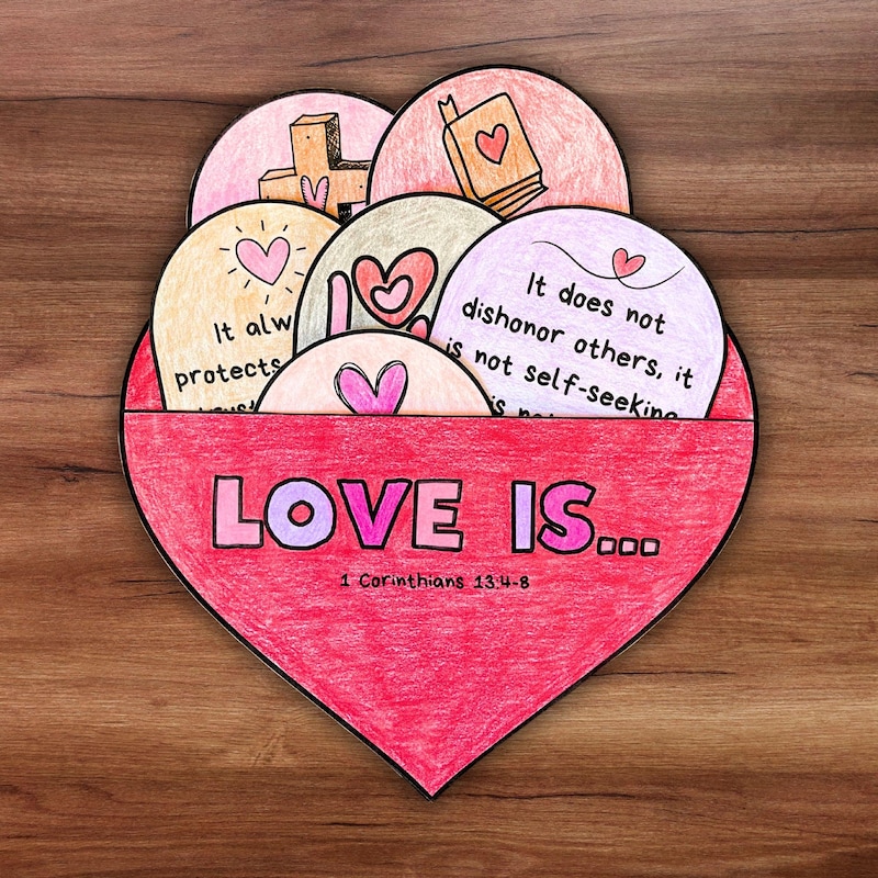 Valentine Lessons Church - Etsy