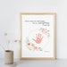 Mothers Day Bible Craft, Printable Mom Handprint Art, Christian Sunday ...