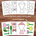 Mother's Day Flower Bouquet Coloring Sewing Craft for Kids, I Love My ...