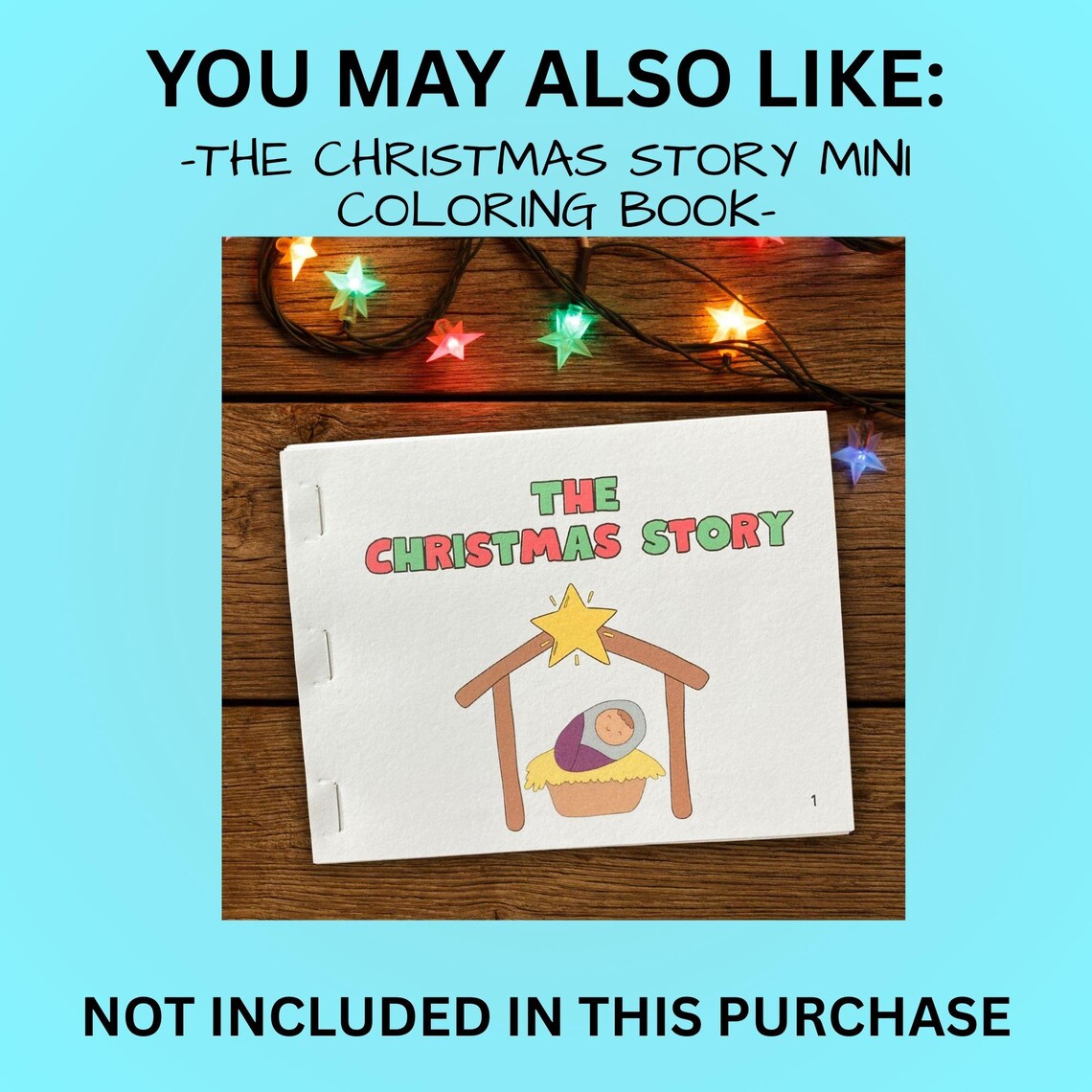 Christmas Story Coloring Wheel, Printable Nativity Preschool Activity ...