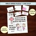 Bible Verse Puzzle Printable for Kids Luke 10:27, Sunday School Craft ...