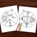 Father's Day Coloring Wheel Printable Activity, Preschool Kindergarten ...