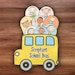 Back to School Bible Craft, Scripture School Bus Printable Childrens ...