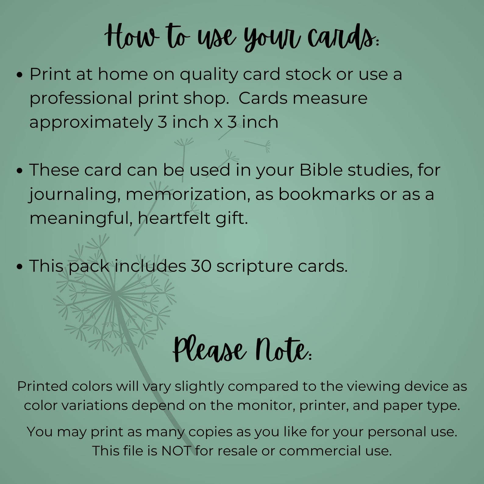 Scripture Cards for Men, Inspirational Bible Verse Memory Cards ...