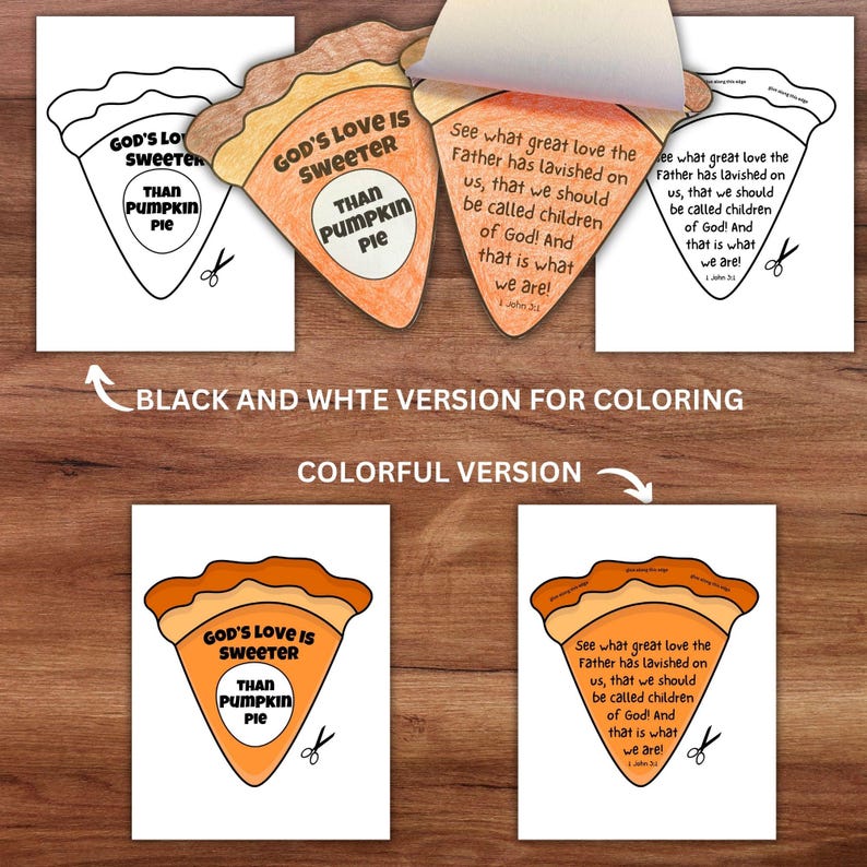 Thanksgiving Fall Bible Craft Bundle Kids Sunday School Homeschool ...