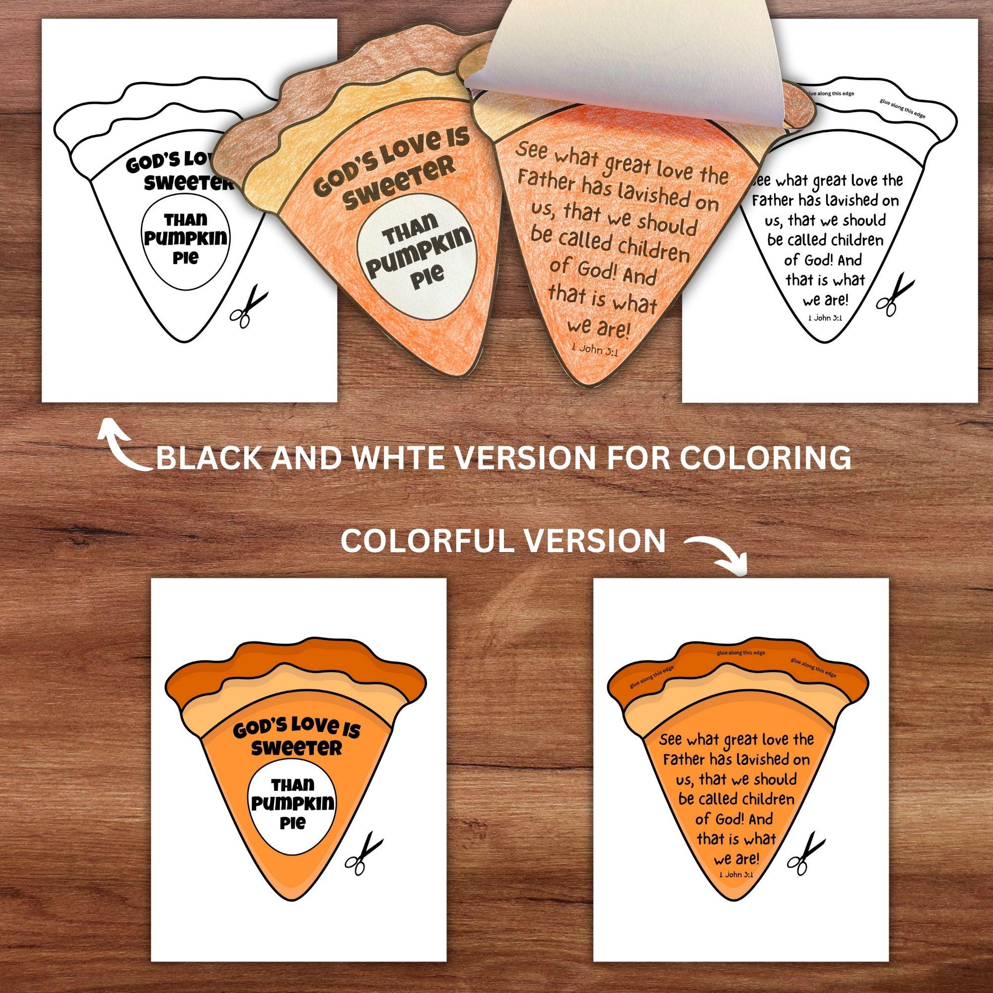 Thanksgiving Fall Bible Craft Bundle Kids Sunday School Homeschool ...