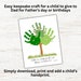 Father's Day Handprint Tree Bible Verse Craft, DIY Preschool Toddler ...