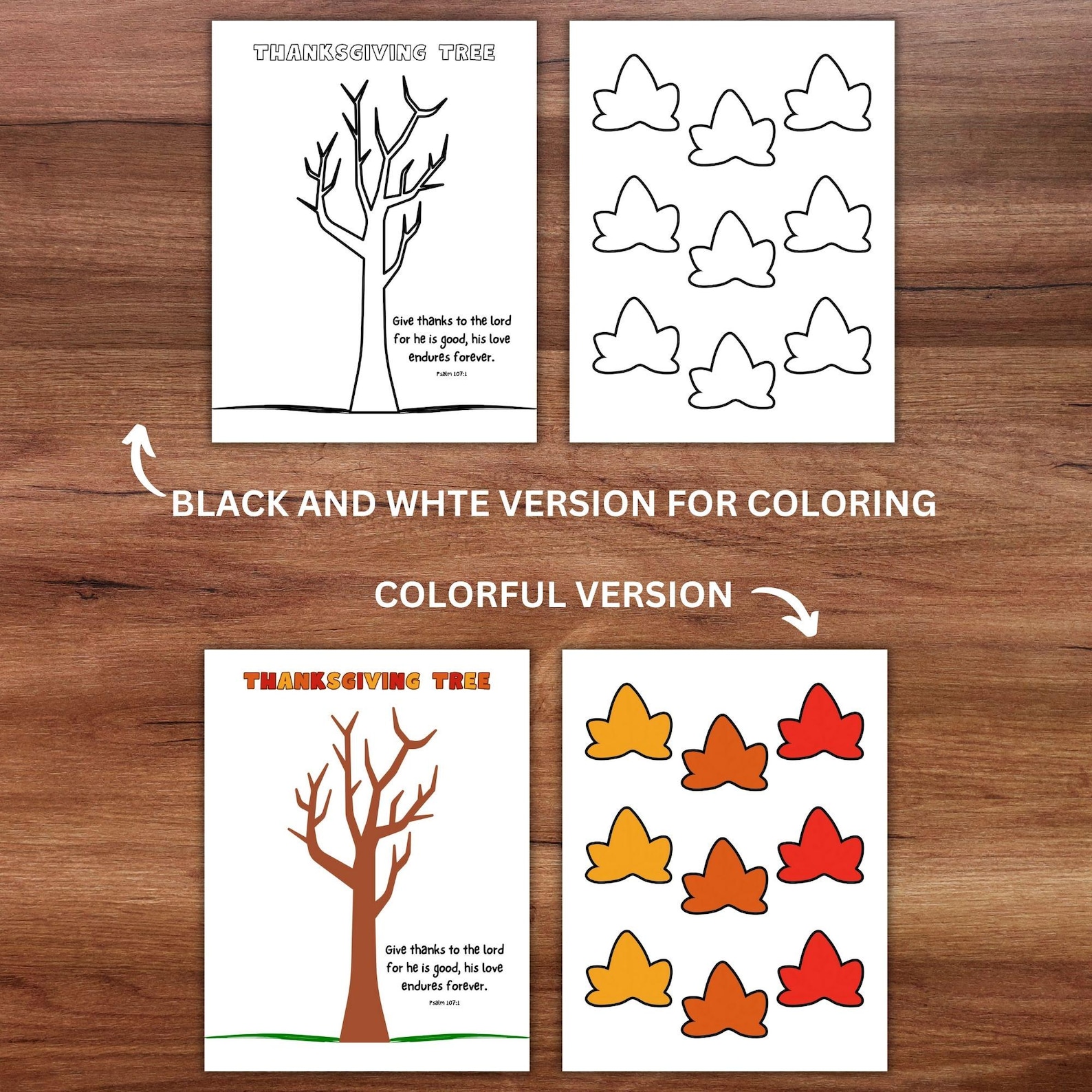 Thanksgiving Fall Bible Craft Bundle Kids Sunday School Homeschool ...