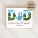 Fathers Day Craft for Kids Handprint Bible Verse Art, DIY Preschool ...