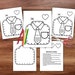 Fathers Day Sunday School Craft Printable Kids Bible Lesson Activity ...