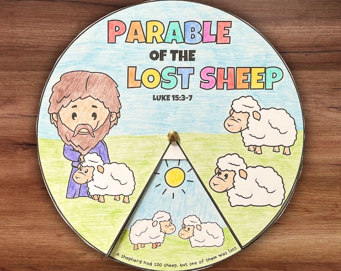 The Parable of the Lost Sheep and Lost Coin Bible Lesson for Kids ...