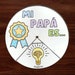 Spanish Father's Day Coloring Wheel Printable Activity, Mi Papa Es ...