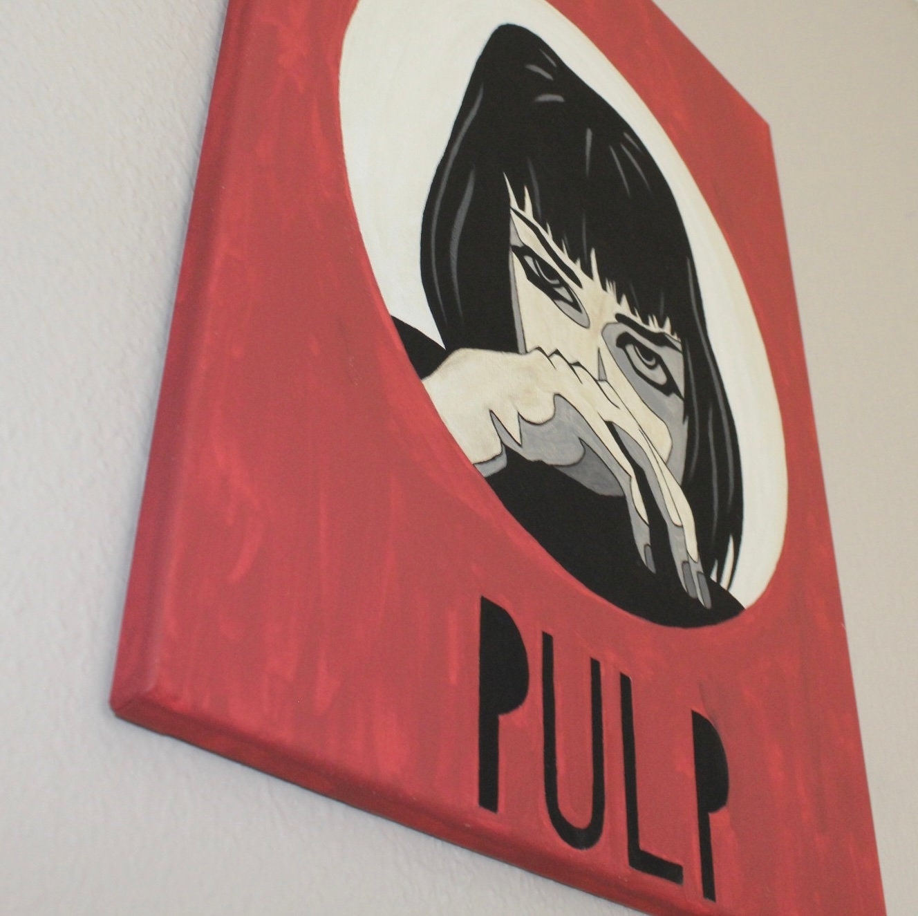 Pulp Fiction Painting - Etsy