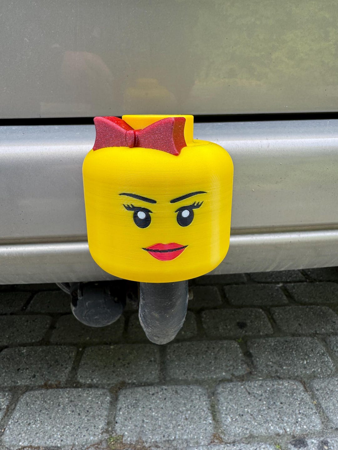 Cute Girl Brickhead Trailer Hitch Cover - Lego Inspired - Etsy