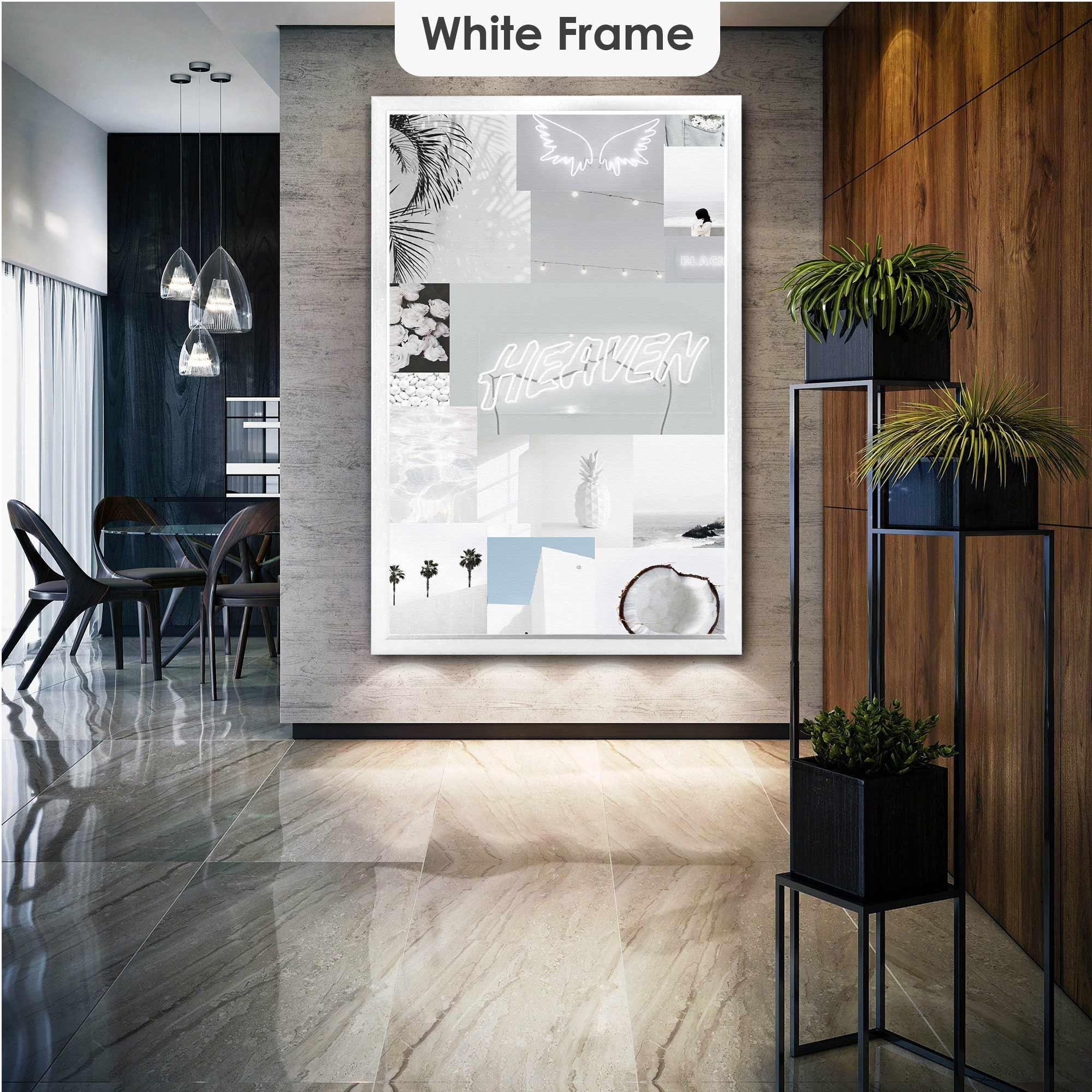 Heaven Wall Art, Angel Wing Canvas Art, Noix de coco, Décoration murale ...