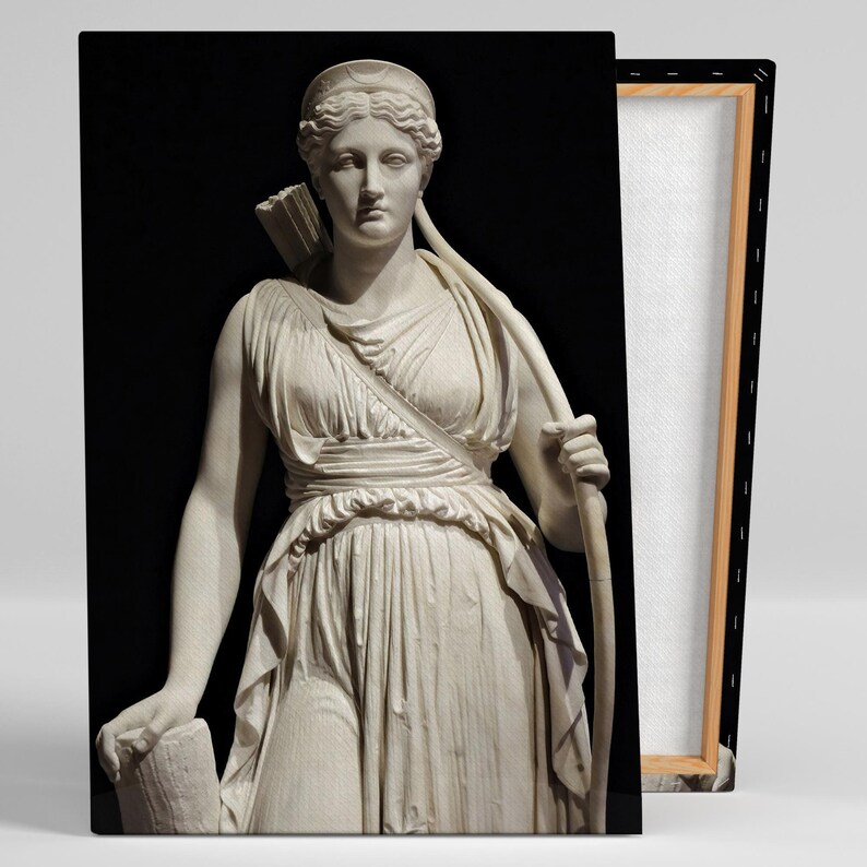 Artemis Wall Art, Déesse, Décoration murale de statue de mythologie ...