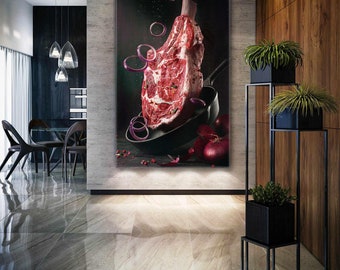 The Butcher Shop Farm Animals Art Prints set of 4 8x10s - Etsy