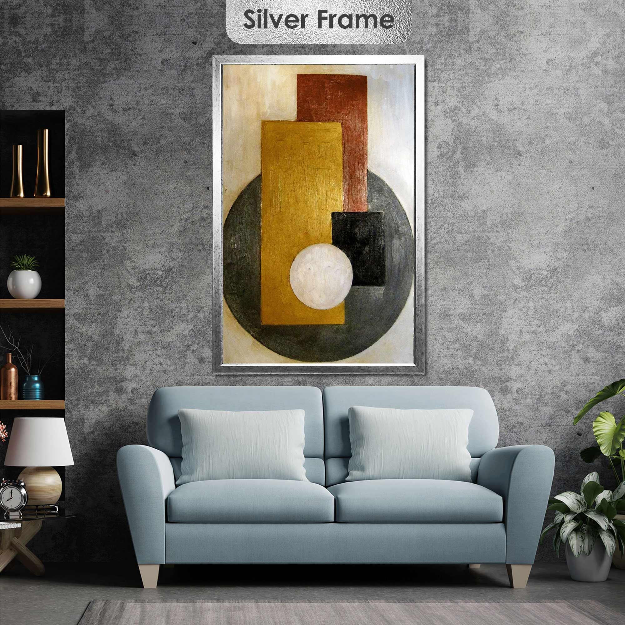 Art mural géométrique, Art sur toile formes texturées, Décoration ...