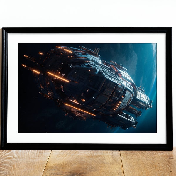 Sci Fi Art Print - Etsy