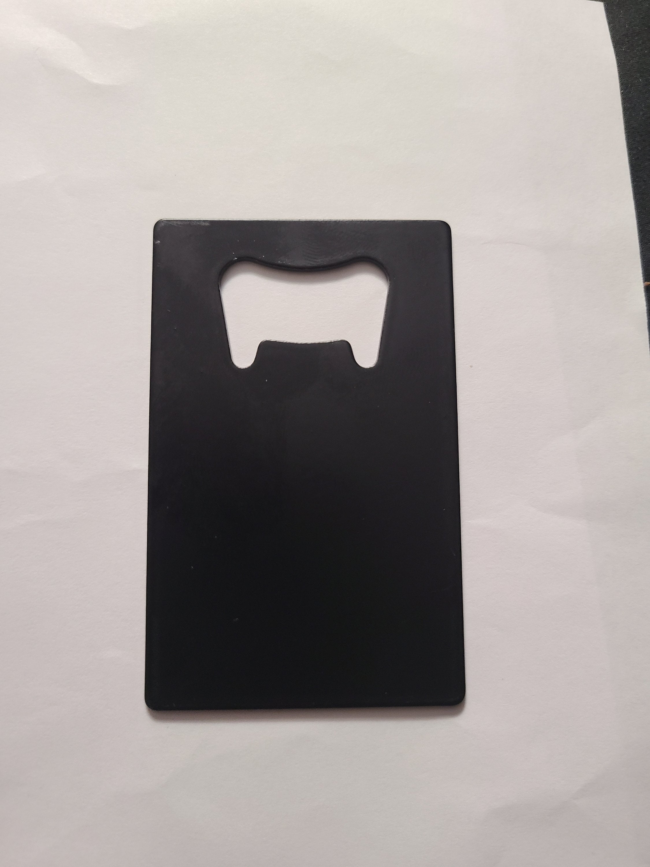 Laser Engraved Credit Card Sized Bottle Opener - Etsy