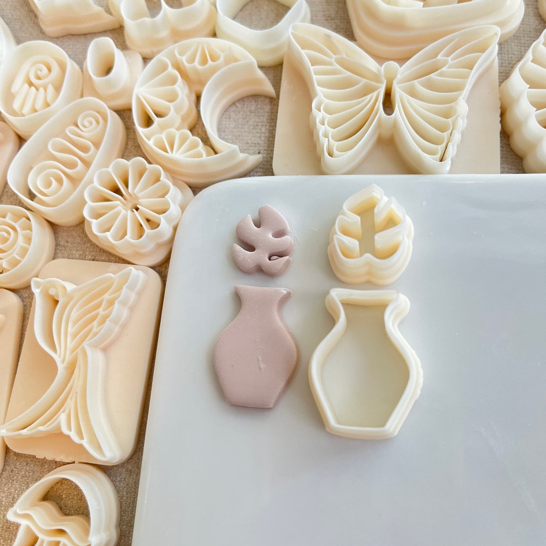 Polymer Clay Cutter, Vase Cutter, Embossing Cutter, Detailed Clay ...