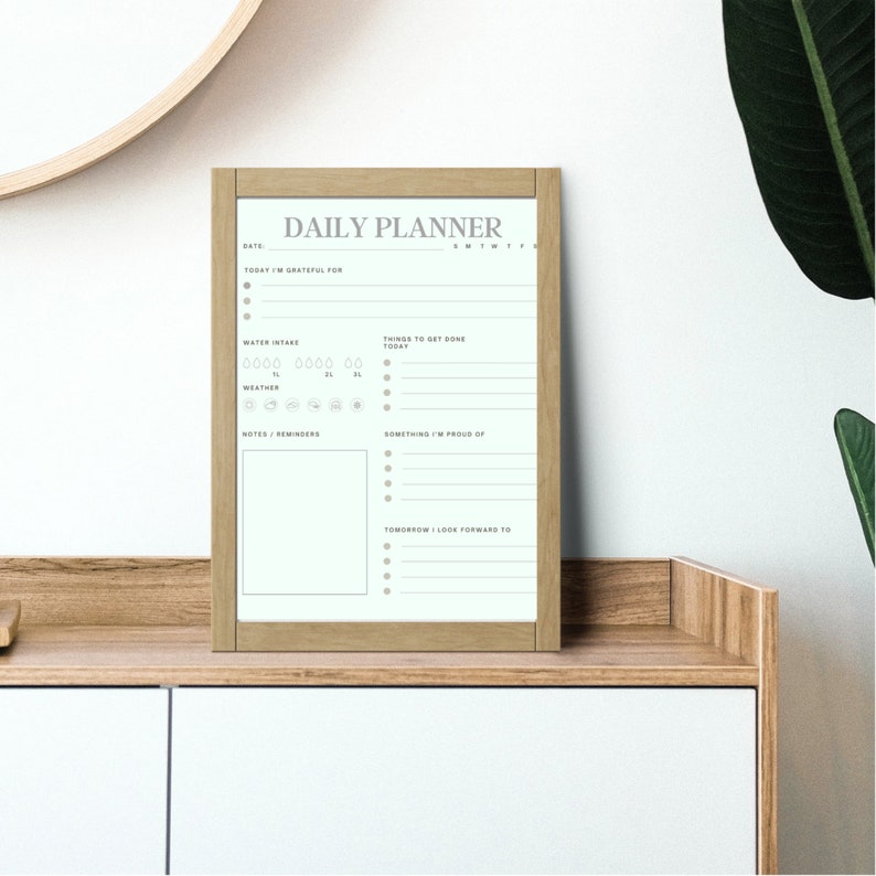 Printable Daily Organizer: Instant Download for Maximum Productivity - Etsy