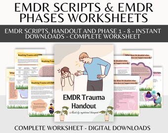 EMDR Script Phase 1-8, Eye Movement Psychotherapy, EMDR Equipment, EMDR ...