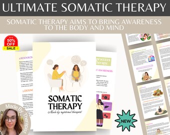 28 Somatic Therapy Coping Skill Cards for Nervous System Regulation ...