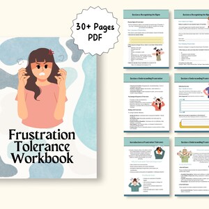 Frustration Tolerance Workbook for Kids: Emotional Regulation (digital ...