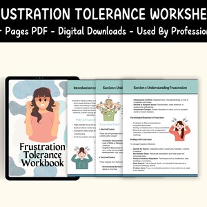 Frustration Tolerance Workbook for Kids: Emotional Regulation (digital ...