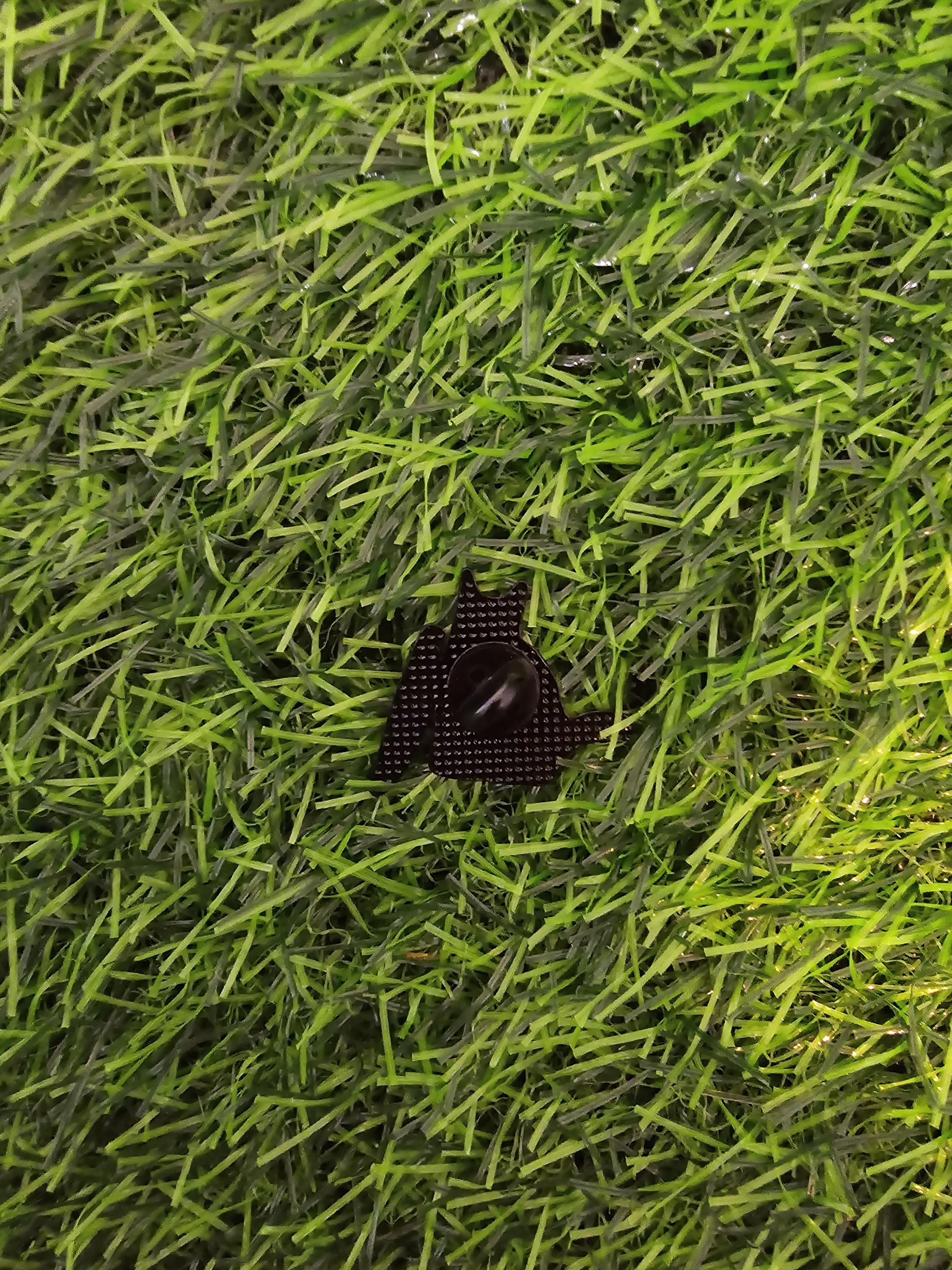 What? Cat With Knife Enamel Pin - Etsy