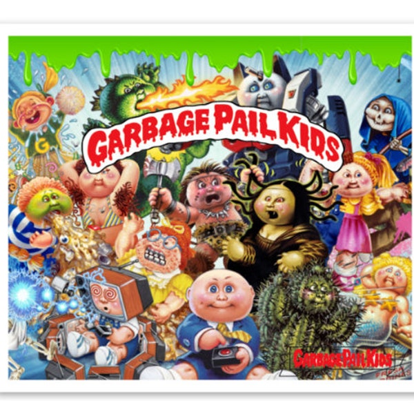 Garbage Pail Kids Stickers - Etsy