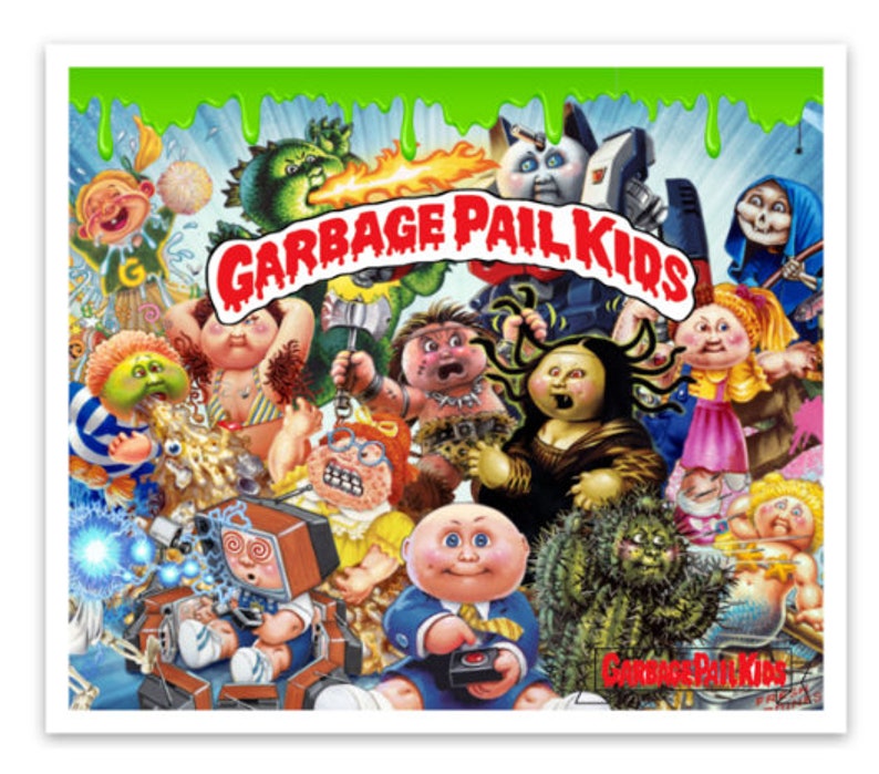 Garbage Pail Kids Vinyl Sticker, Waterproof. Perfect for Your Laptop ...