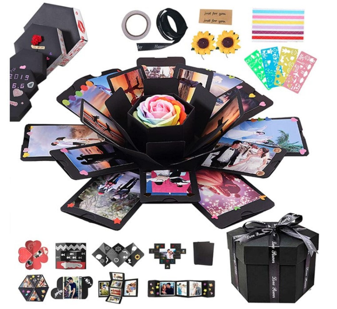 DIY Scrapbooking Box Handmade Photo Album / Gift Box Free - Etsy