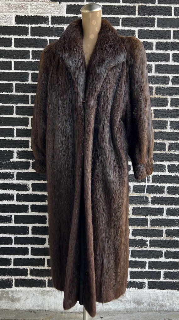 Vintage nutria fur full - Gem