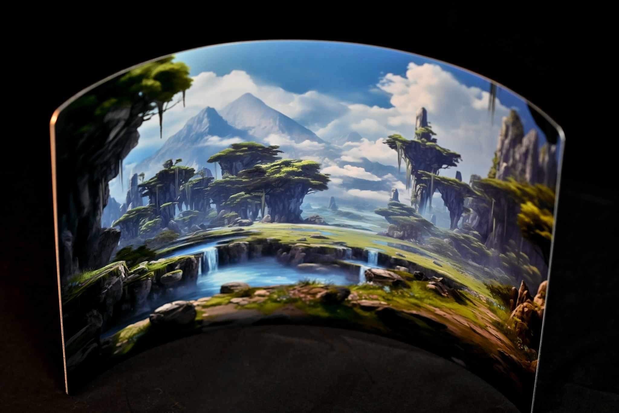 Action Figure Display Backdrop Diorama 6 Image Options 8x12 Inch - Etsy