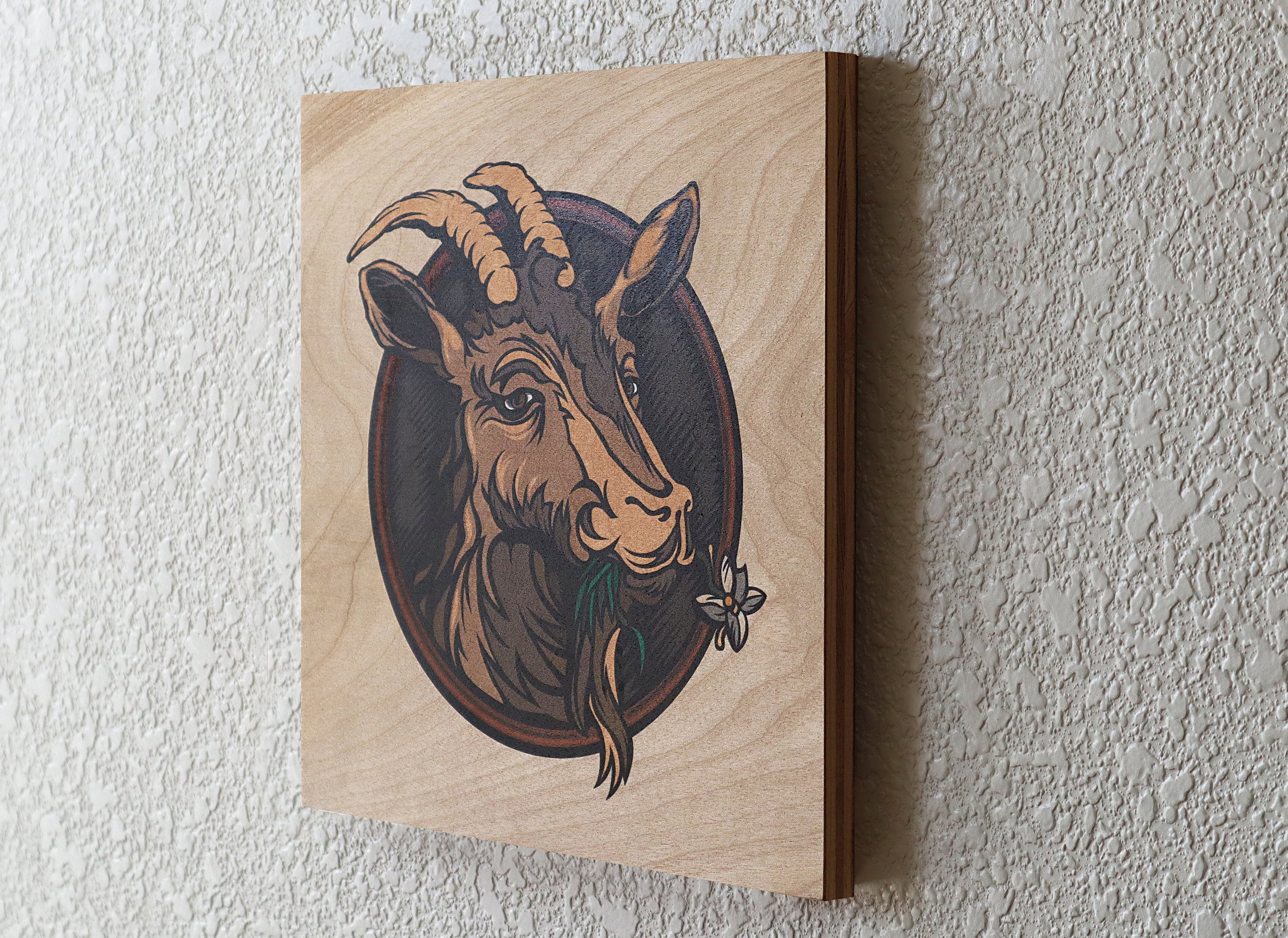 Billy Goat, Goat, Animals, Caricature, Illustration, Painting, Drawing ...