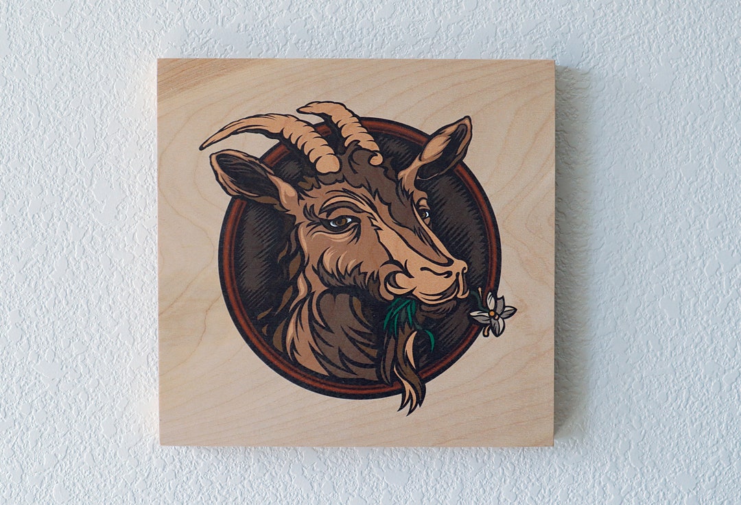 Billy Goat, Goat, Animals, Caricature, Illustration, Painting, Drawing ...