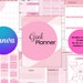 Printable Pink Goal Planner Template Goal Planner Printable Planner A4 ...