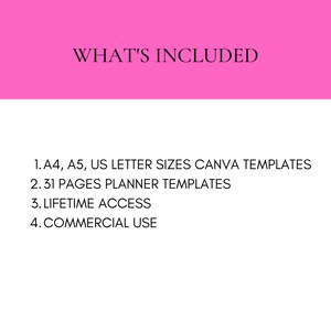 Printable Pink Goal Planner Template Goal Planner Printable Planner A4 ...