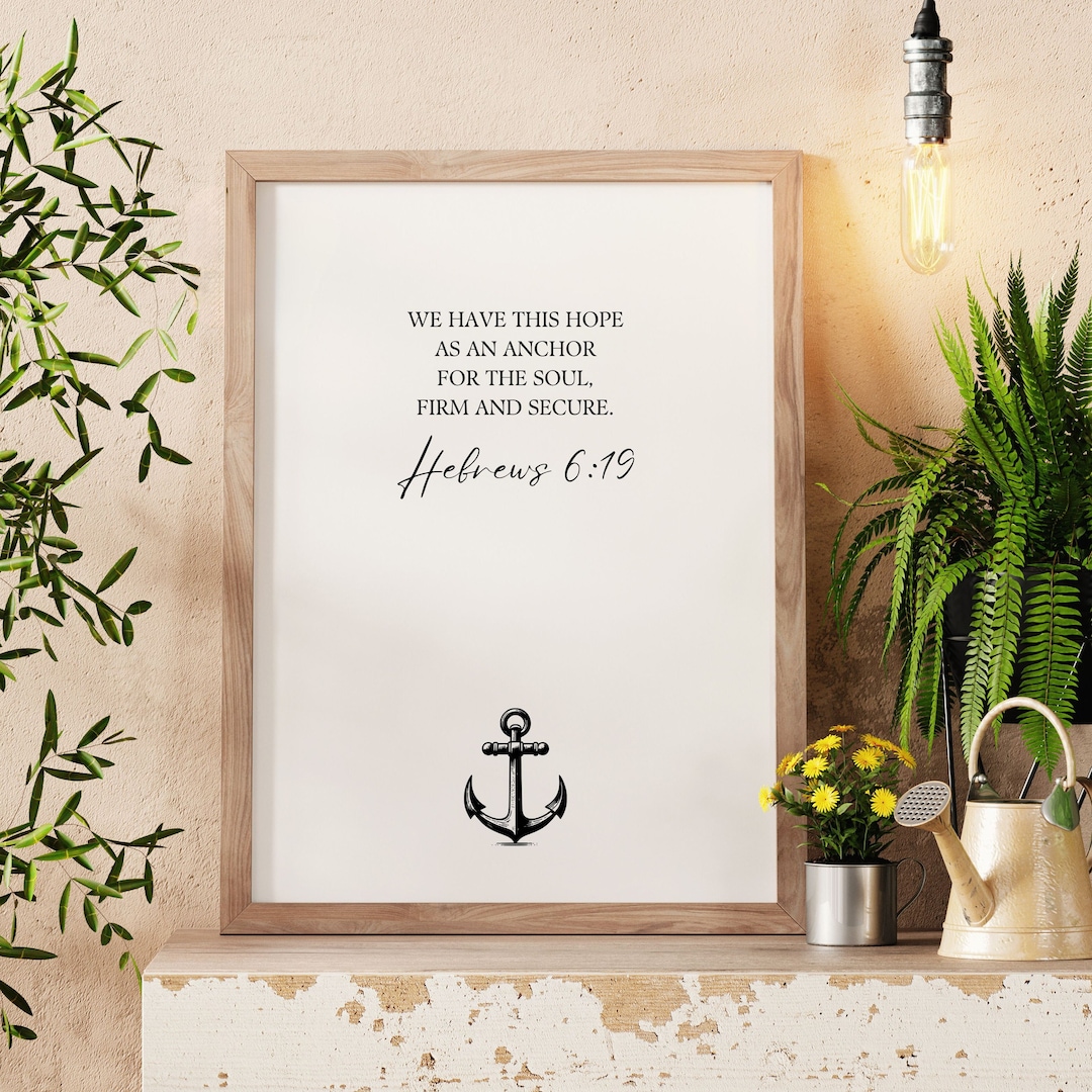 Minimalist Bible Verse Printable Wall Art, Scripture Digital Download ...