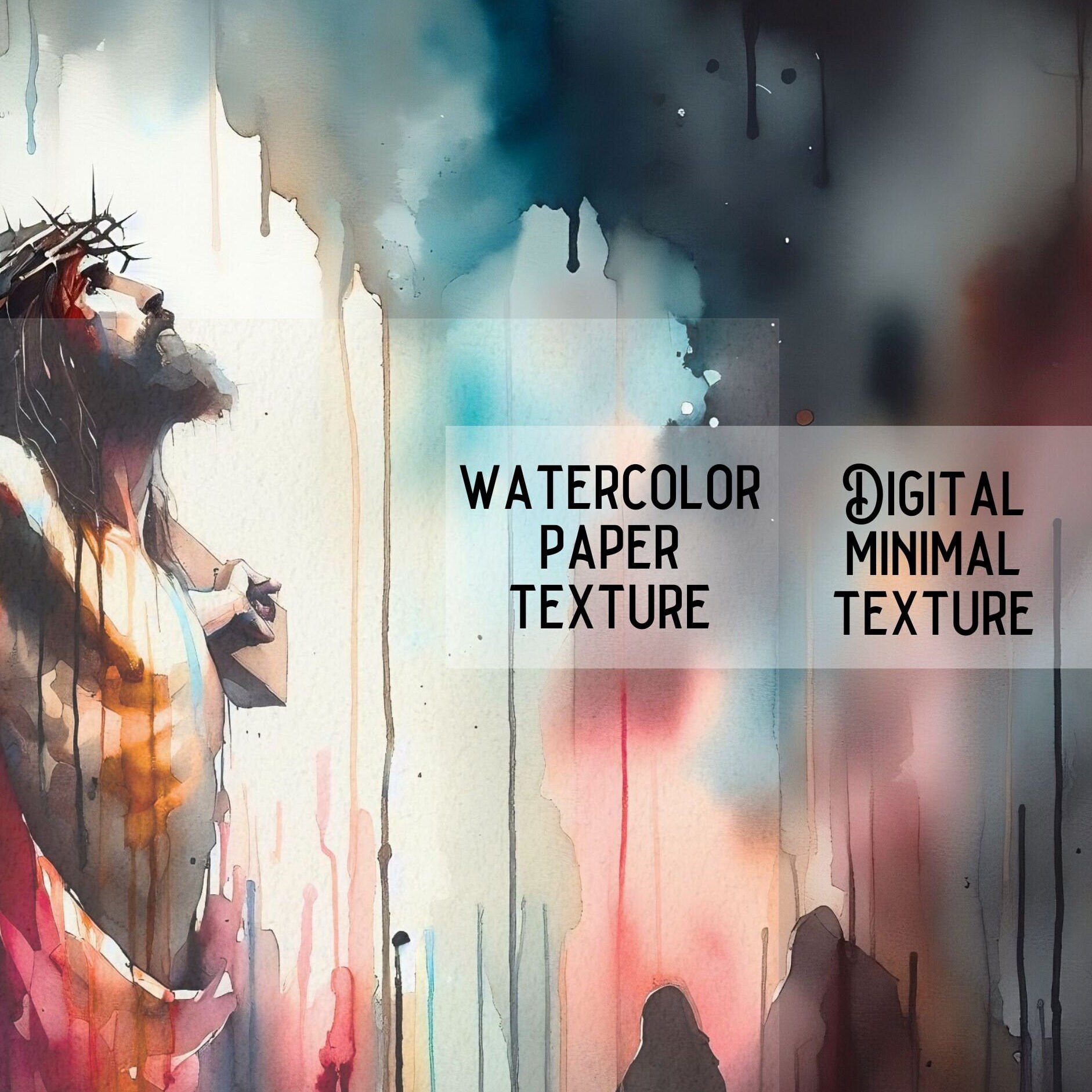 Good Friday Watercolor Digital Download for Holy Week Artwork Modern ...