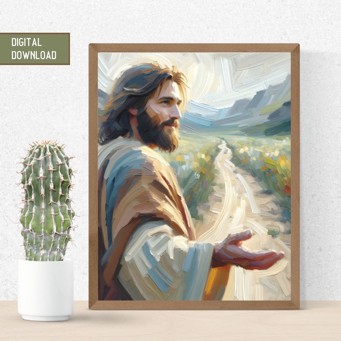 Walking With Jesus, I Will Walk With Christ, Come Follow Me, I Walk by Faith, Jesus Painting ...